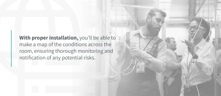 Data Center - Temperature Sensor Placement | DataSpan